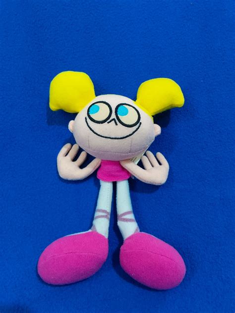 Rare Vintage Dexters Laboratory Dee Dee Plush Hobbies And Toys Toys And Games On Carousell