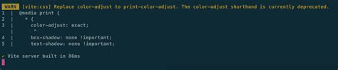 Replace Color Adjust To Print Color Adjust The Color Adjust Shorthand