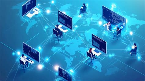 Free Global Digital Network Photo Technology Global Network Download At Stockcake