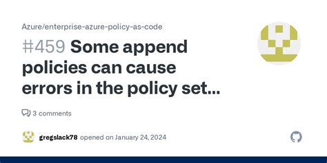 Some Append Policies Can Cause Errors In The Policy Set Plan · Issue
