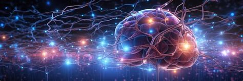 Premium Ai Image Image Of A Neural Network Integrated With The Human