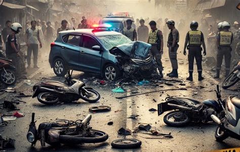 Kecelakaan Tragis Di Pekanbaru Satu Keluarga Meninggal Dunia