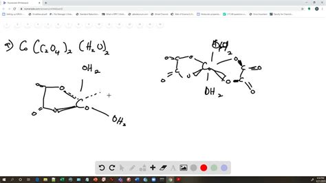 A Draw The Structure Of The Complex Ion Represe