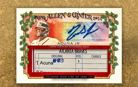 2024 Topps Allen And Ginter Baseball Hobby 6 Box Half Case Break 6