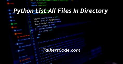 Python List All Files In Directory And Subdirectories Full Path Free Printable Download