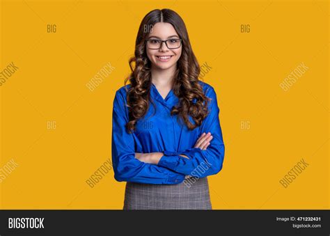 Teen Girl Look Eyewear Image And Photo Free Trial Bigstock