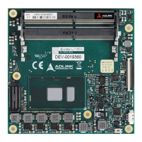 Adlink Technology Cexpress Kl User Manual Pdf Download Manualslib