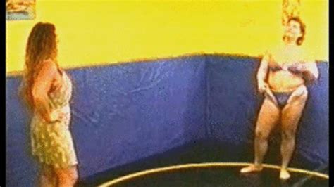 Kristie Etzold Vs Tanya Kicks Catfight Kristease Mixed Wrestling