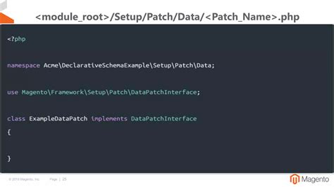 Magento 23 Schema And Data Patches Pptx Web Development Internet