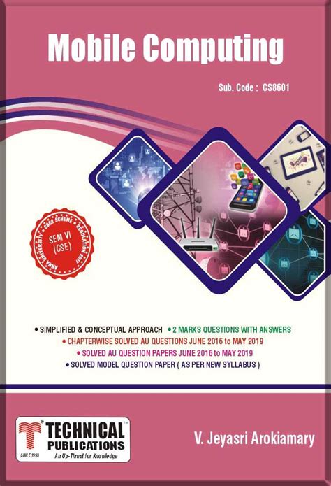 Mobile Computing For Anna University R17 Cbcs Vi Cse Cs8601