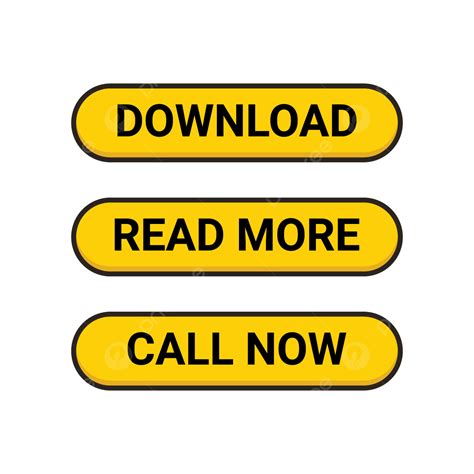 Call To Action Buttons Call To Action Buttons Button Png And Vector