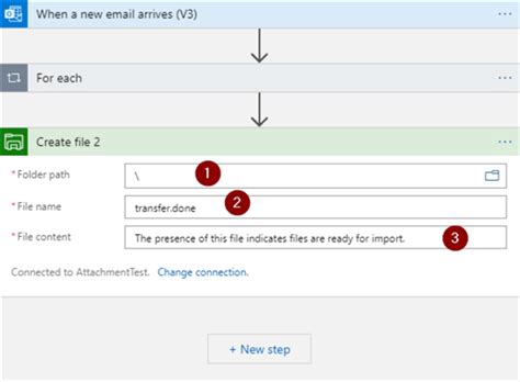 azure logic app to extract and save email attachments