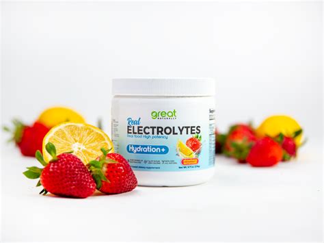 Strawberry Lemonade Electrolytes Powder Strawberry And Lemonade
