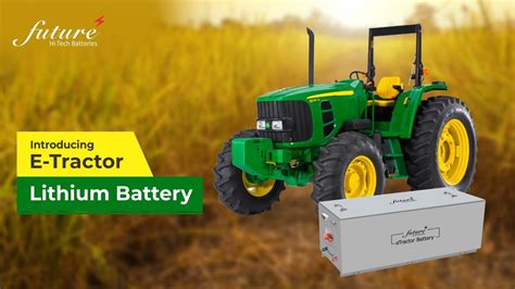 Imagine A Battery Powered Agricultural Future I Electric Tractor I