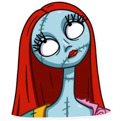 Набор стикеров для Telegram «Кошмар перед Рождеством Кошмар перед рождеством Рисунки на