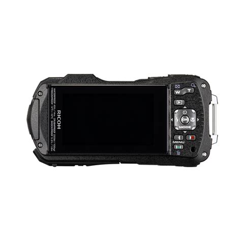 Водонепроницаемый фотоаппарат Ricoh WG-80 оранжевый с черным ...