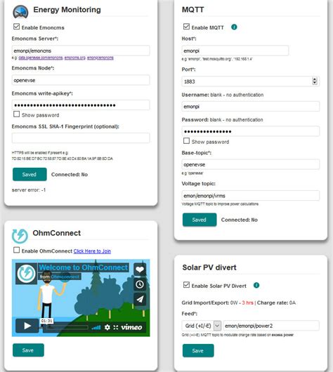 Esp8266 Openevse Wifi V290 Beta Significant Update Solar Pv Divert 🎉