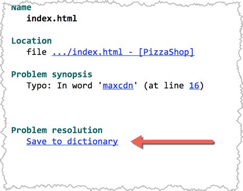 Question Webstorm Spelling Where Do We Place A User Dictionary