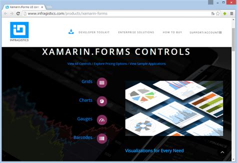 Infragistics Xamarin Forms Sin Sapporoworks