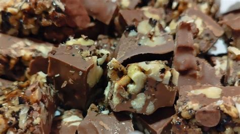 Десерт с орехи мед и шоколад 🍫 Youtube