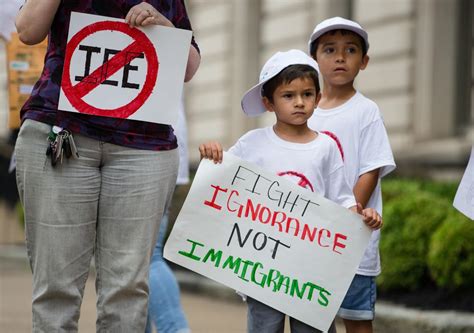 Dozens Protest Zero Tolerance Immigration Policy News Herald
