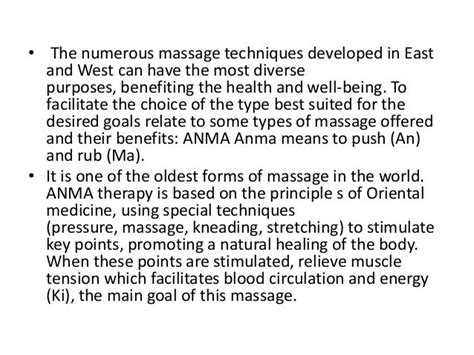 Types Of Massages