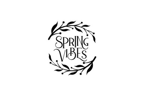 Spring Svg Hello Spring Crafts And Flower Svgs Creative Fabrica