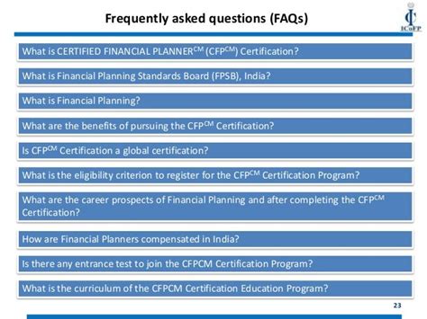 Certified Financial Planner Cfp Certification Course