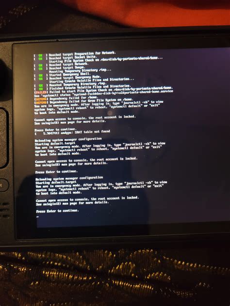 Unable To Boot In After Docking Rsteamdeck