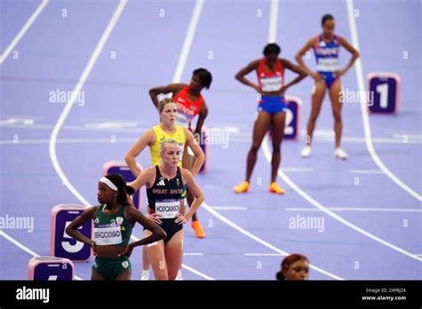 Great Britains Keely Hodgkinson Before The Womens 800m Semi Final