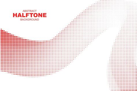 Premium Vector Flowing Dots Particles Wave Pattern 3d Curve Halftone