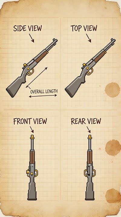 Free Vintage Weapon Blueprint Image Vintage Blueprint Schematic