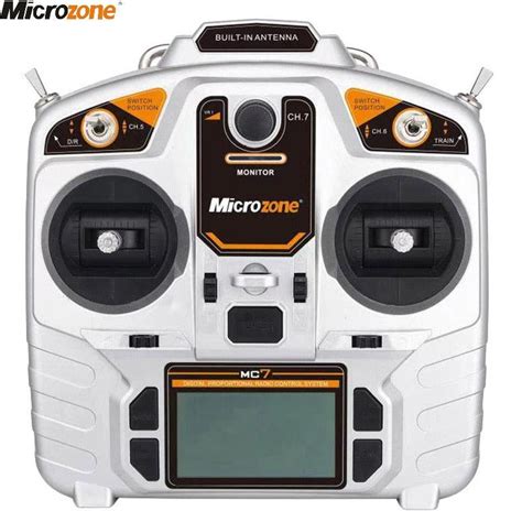 microzone mc7 2 4g controller transmitter with mc8re receiver radio