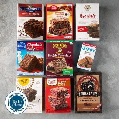 The Best Brownie Mix Brands You Can Buy According To The Experts