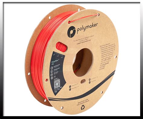 Polymax™ Pc Red 175mm 3dea