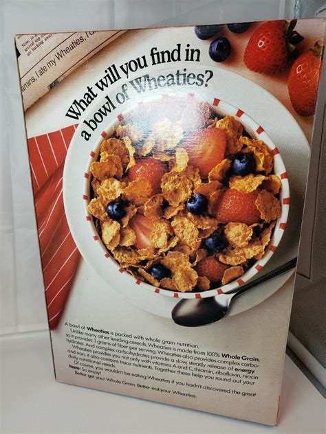 Mavin Wheaties Whole Grain Michael Jordan Unopened 12 Ounce Cereal