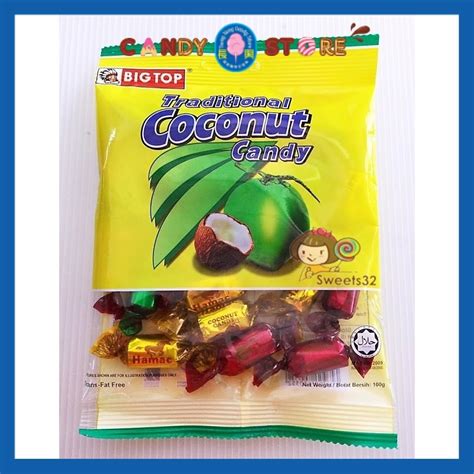 Hamac Big Top Traditional Coconut Candy 100gm Gula Gula Kelapa 传统椰子糖
