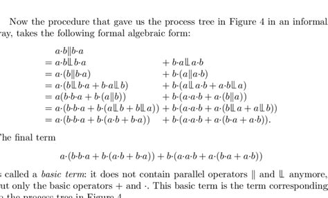 Interleaving Or Merge Of Processes A·b And B·a Download Scientific Diagram