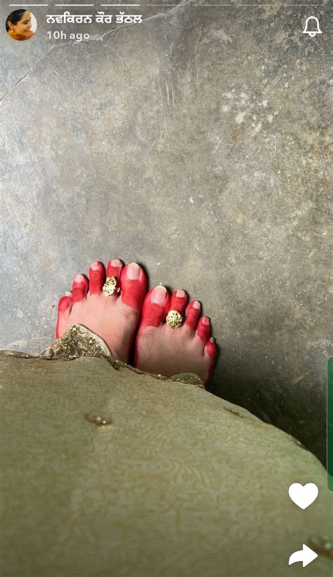 Navkiran Bhatthals Feet