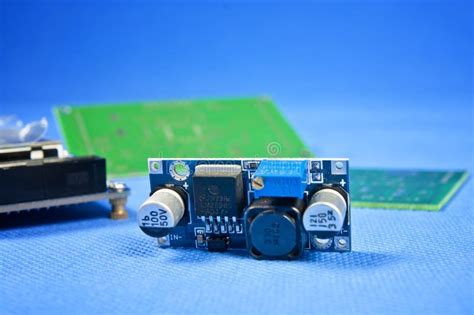 Analog Electronic Circuit Custom Designed PCB Stock Photo Image Of Science Inductor 46629038