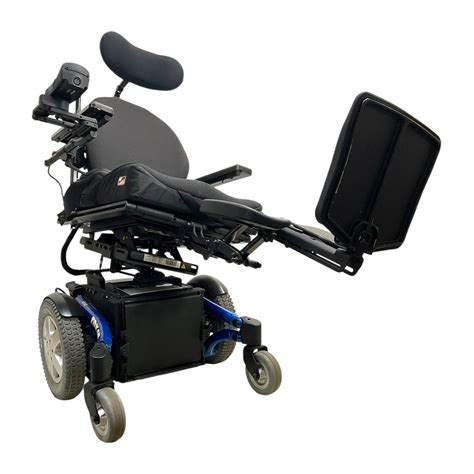 Invacare Tdx Sp Power Chair With Lateral Tilt Power Legs Recline