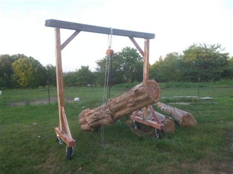 How To Build A Wooden Gantry Crane Design Talk