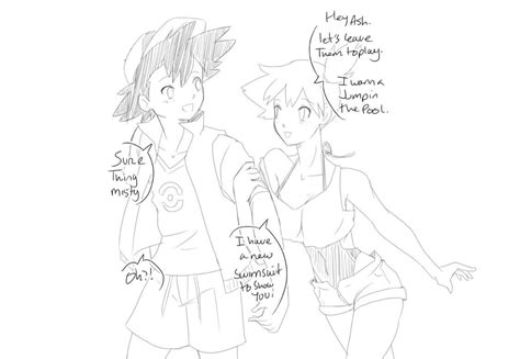 ‘couples 19 Ash And Misty A Fan Art By ‘mattwilson83 Raaml