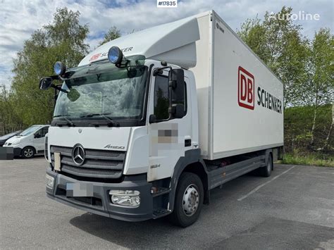 Mercedes Benz Atego Box Truck For Sale Norway HEIMDAL RJ40117