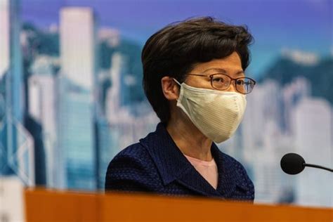 美国因香港政策问题制裁林郑月娥等中国官员 Wsj
