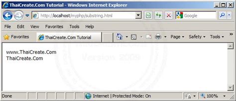 Javascript Substring