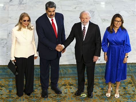 Lula recebe Maduro no Palácio do Planalto para encontro privado