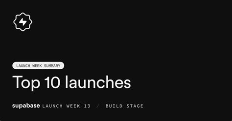 Top 10 Launches Of Launch Week 13 Nomadterrace