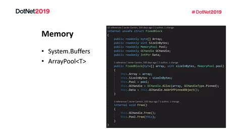 Writing High Performance Code In Netcore 30 Ppt