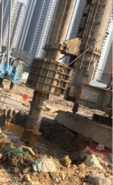 长螺旋钻孔灌注桩 Cfg桩施工 高压旋喷 中伟建筑